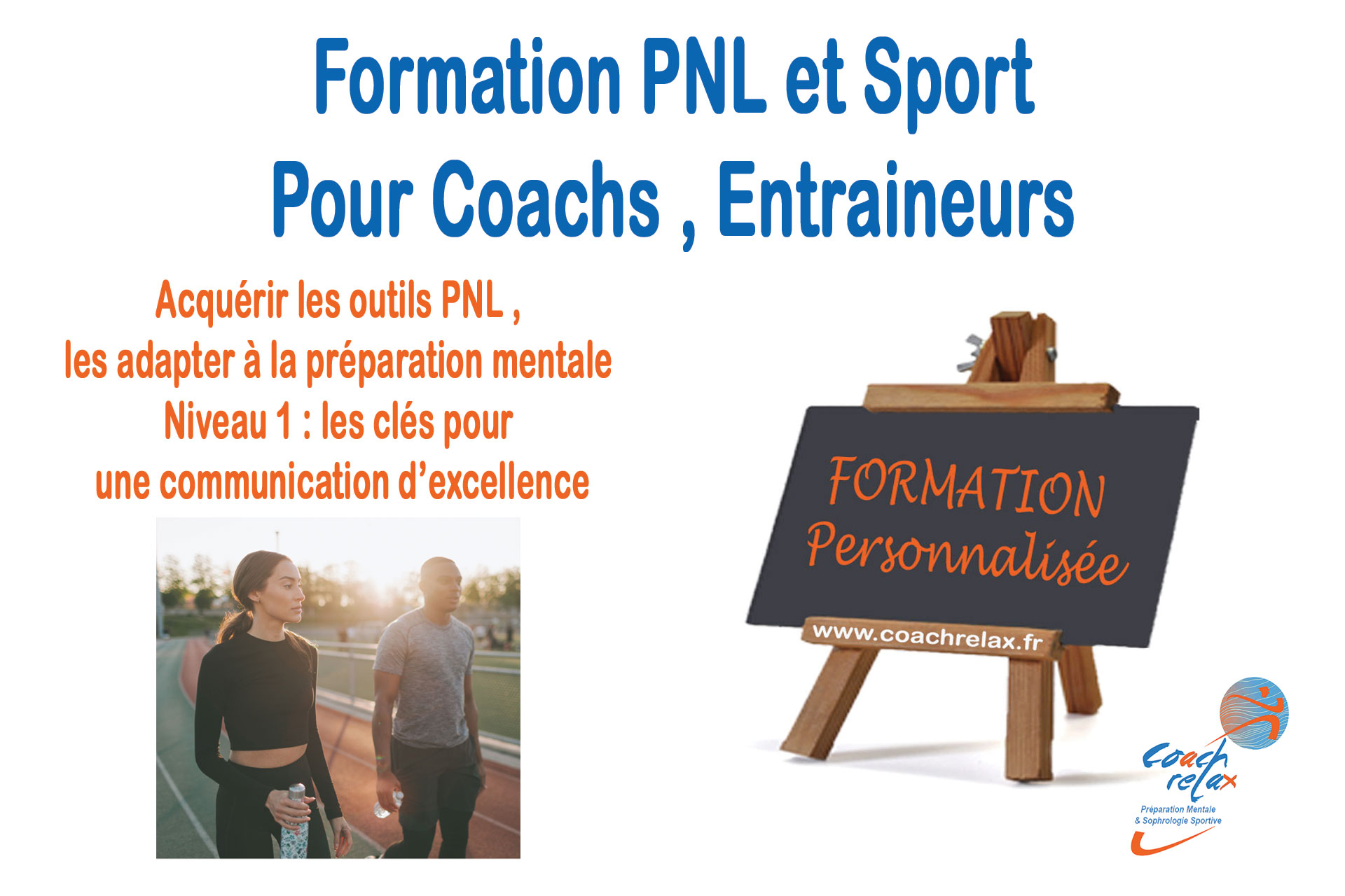 Formation PNL et sport de niveau 1 pour coach et entraineur